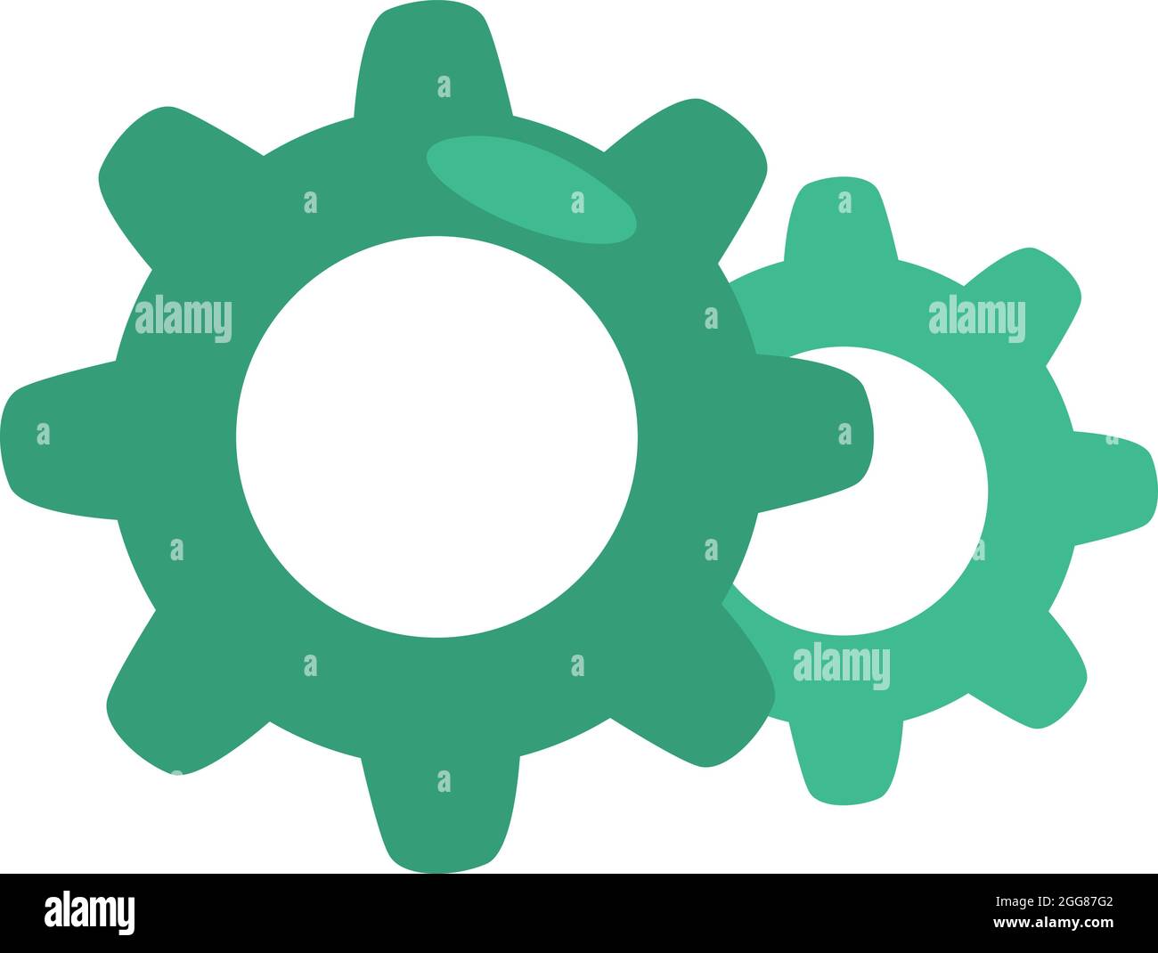 Green gear hi-res stock photography and images - Alamy