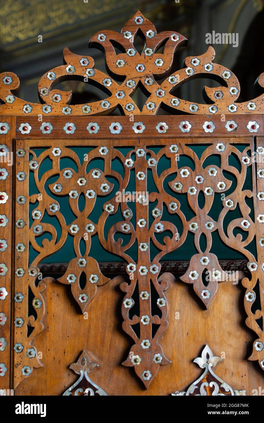 art example of Mother of Pearl inlays Stock Photo - Alamy