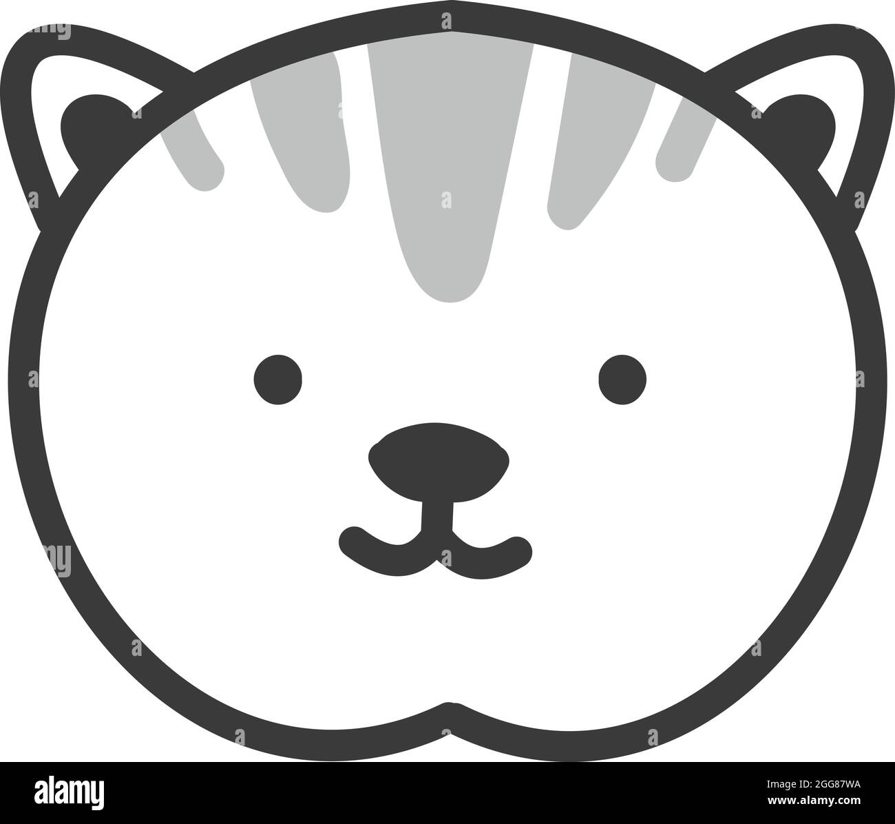 Baby background flat circle Cut Out Stock Images & Pictures - Alamy