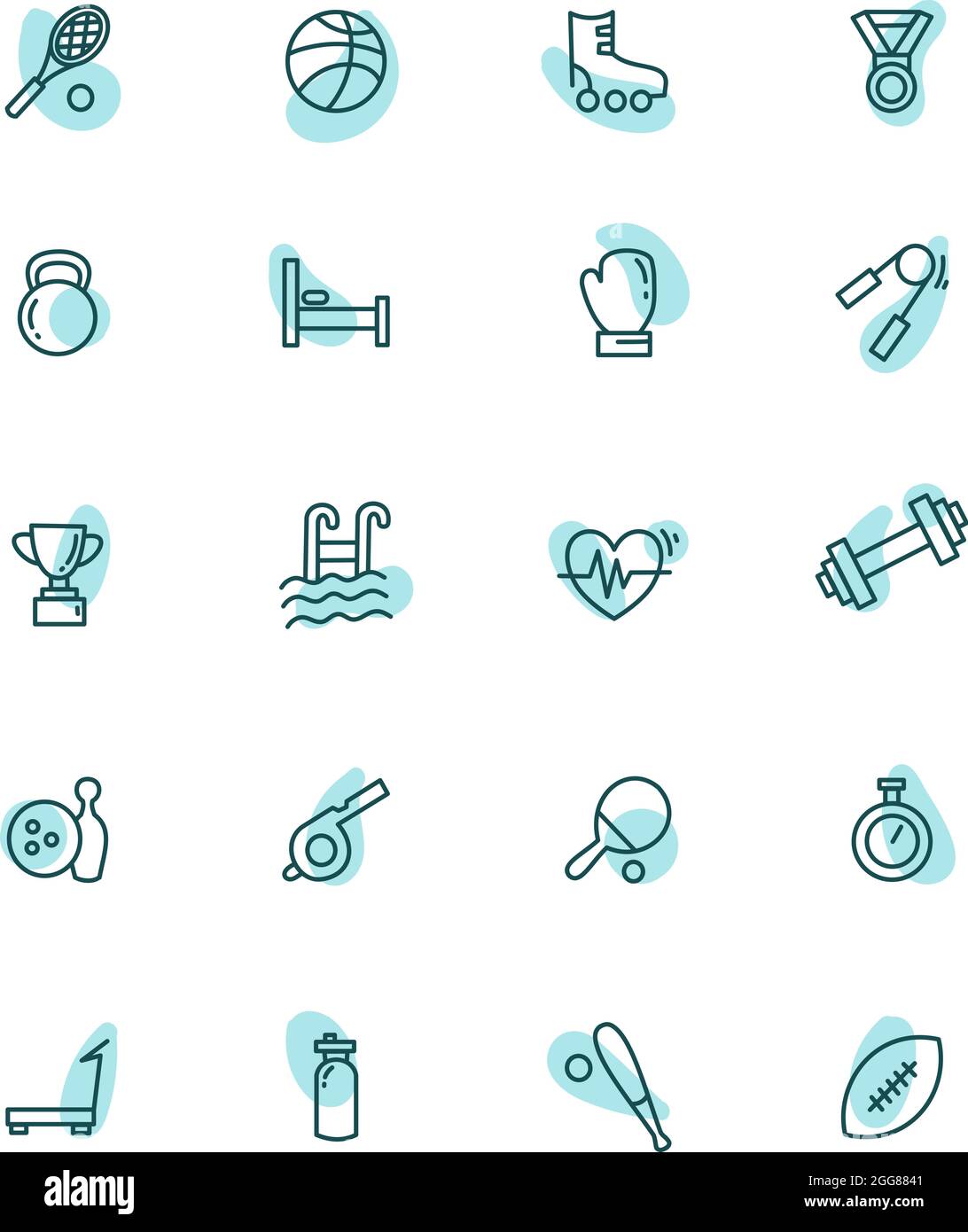 Sports healthy lifestyle Cut Out Stock Images & Pictures - Alamy