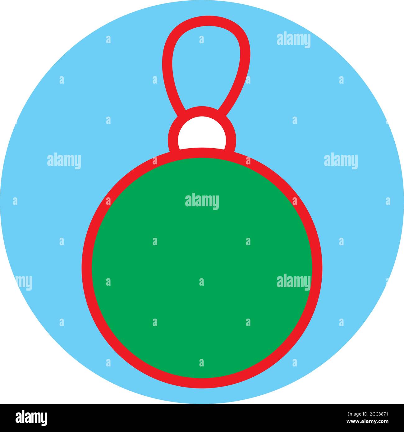 Beautiful green christmas tree on Stock Vector Images - Alamy