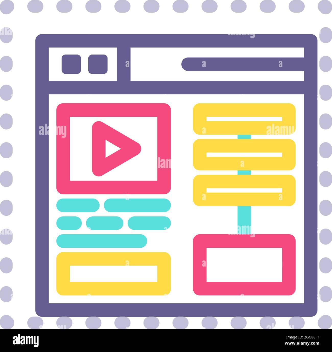 Development concept, illustration, vector on a white background Stock ...
