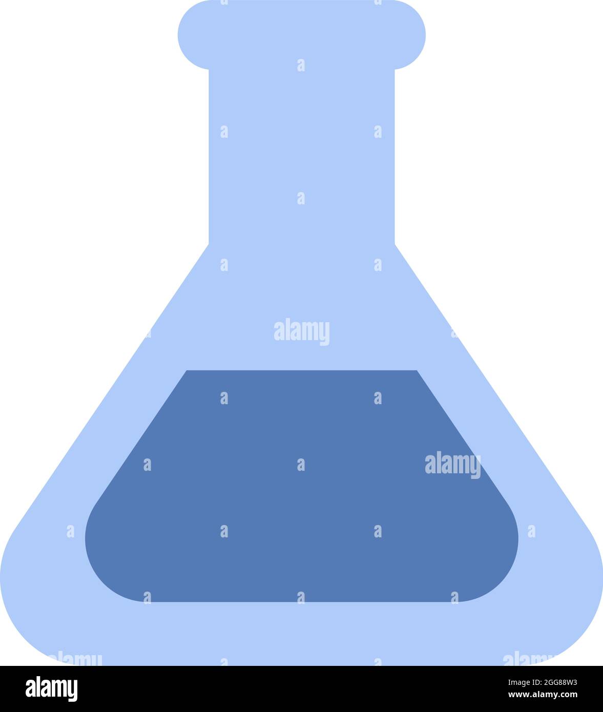 Science findings, illustration, vector on a white background Stock ...