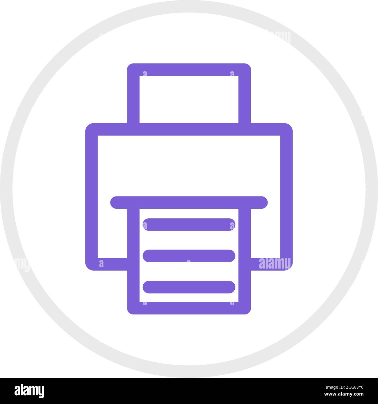 Blue printer, illustration, vector on a white background Stock Vector ...