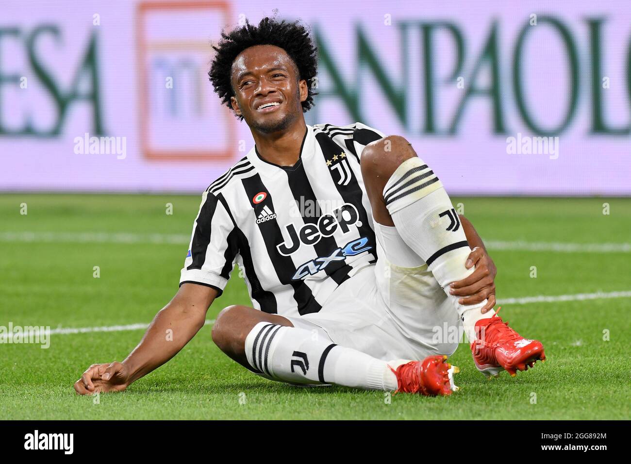 Juan Cuadrado of Juventus FC during the Serie A 2021/22 football match ...