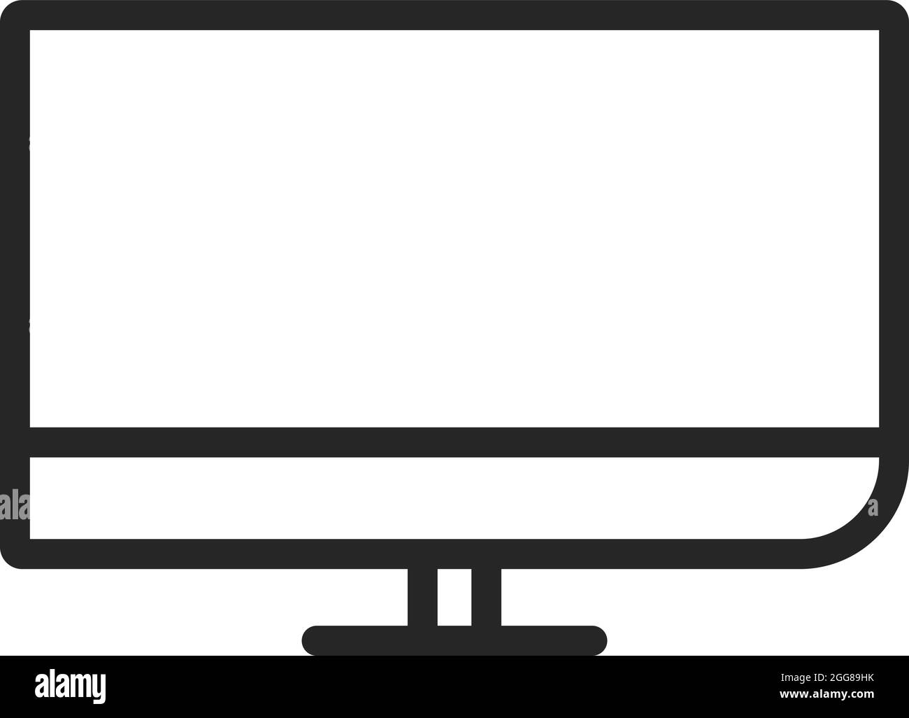 Mockup tv tv 4k Stock Vector Images - Alamy