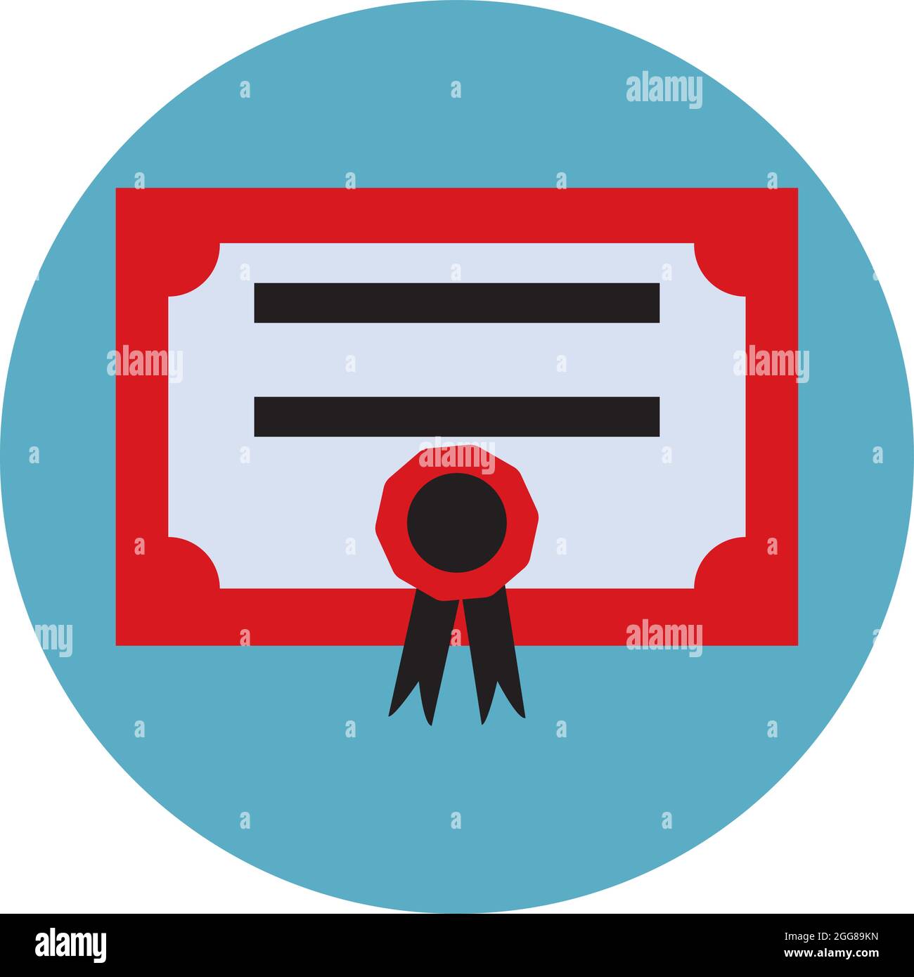 National certificate Stock Vector Images - Alamy