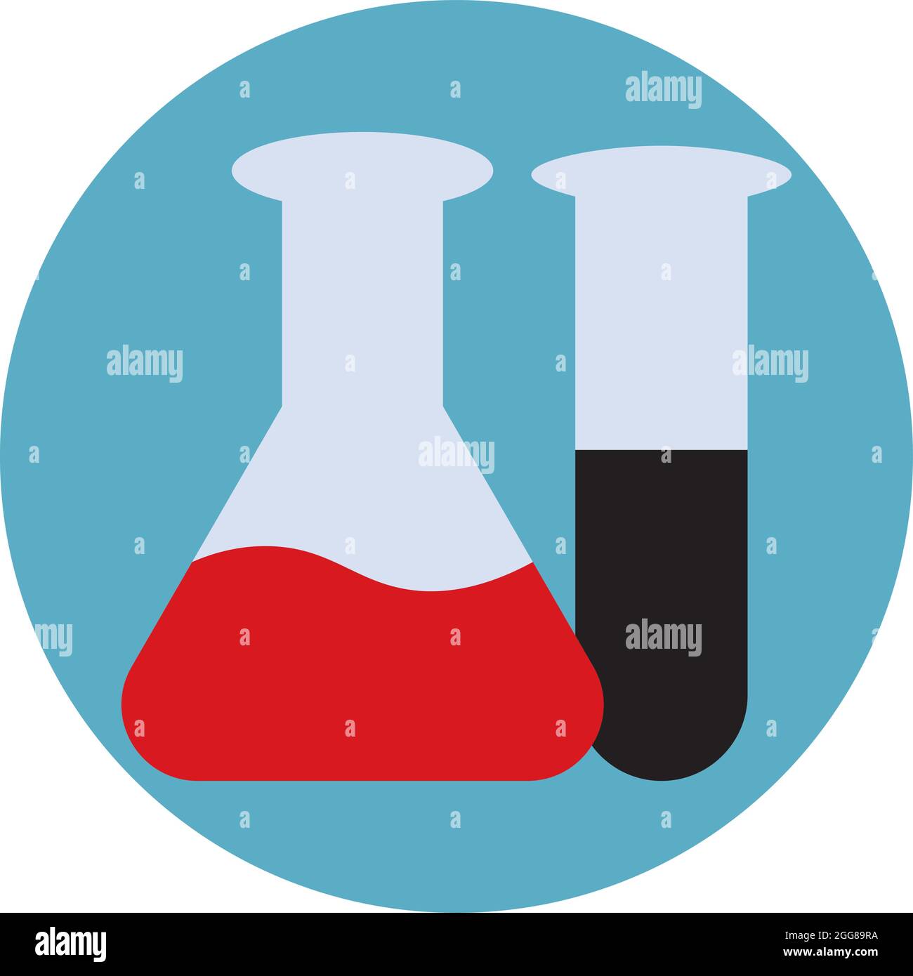 Test glass Stock Vector Images - Alamy