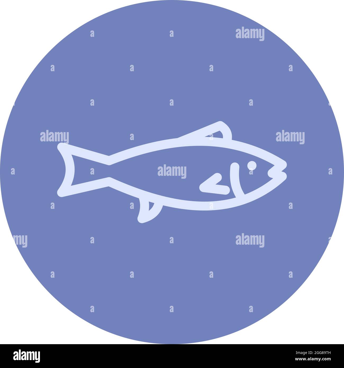 Bluefish tuna ocean Stock Vector Images - Alamy