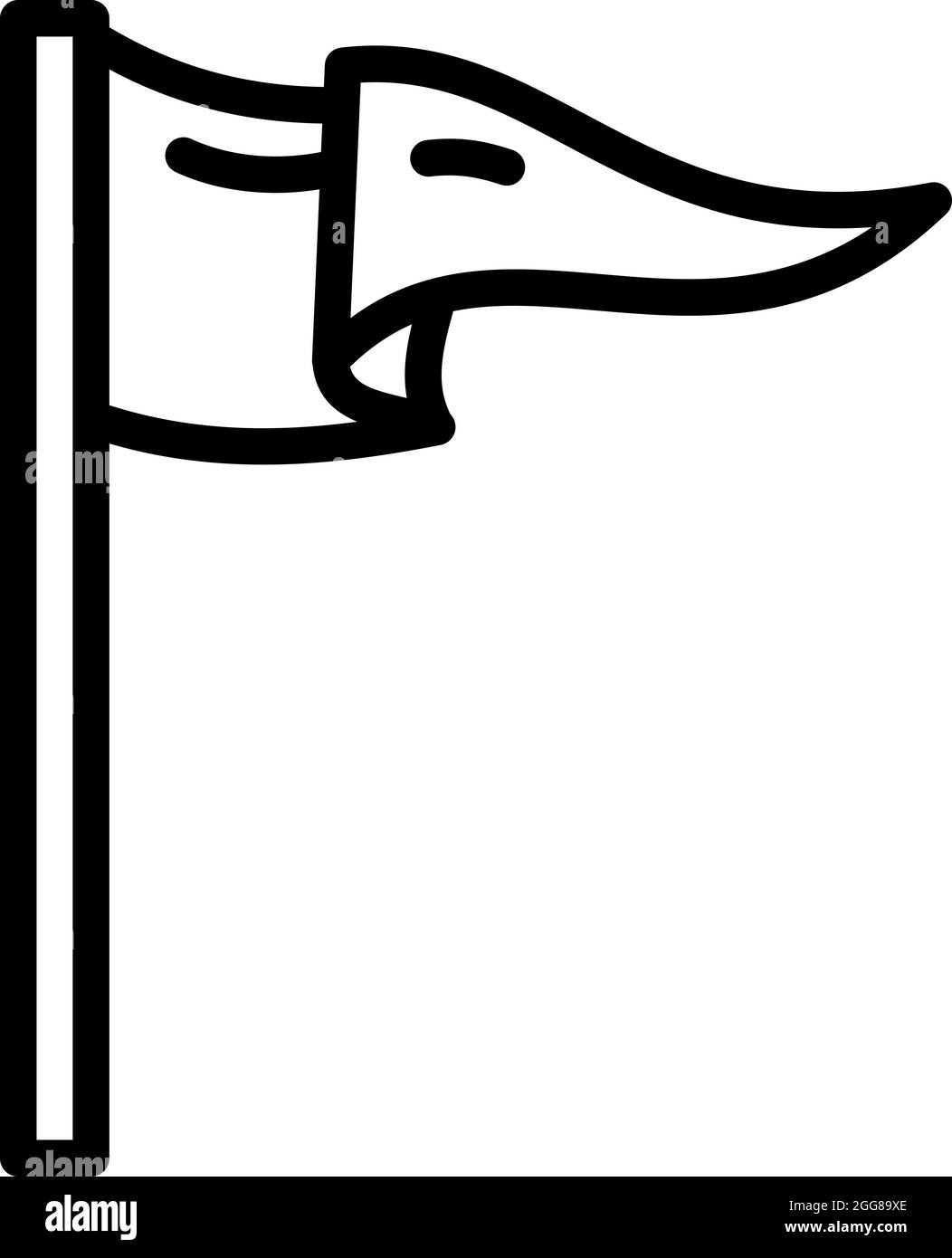 Maritime flag, illustration, vector on a white background Stock Vector ...