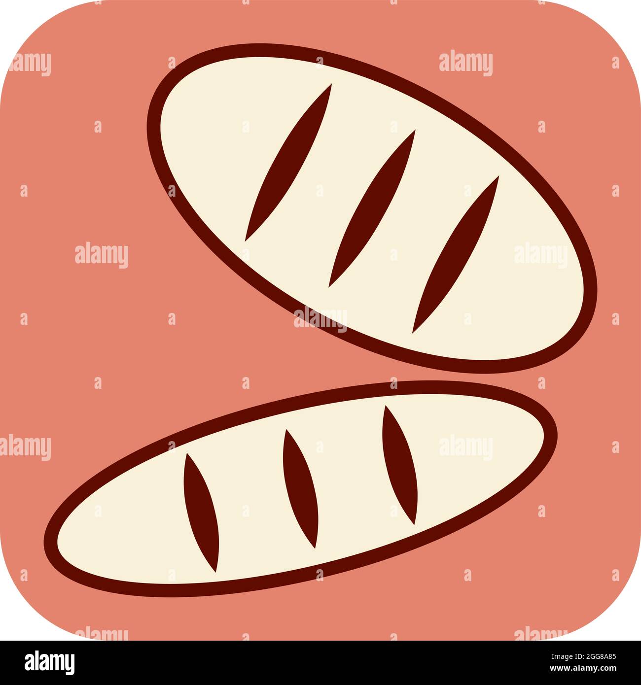 Bread sticks vector hi-res stock photography and images - Alamy
