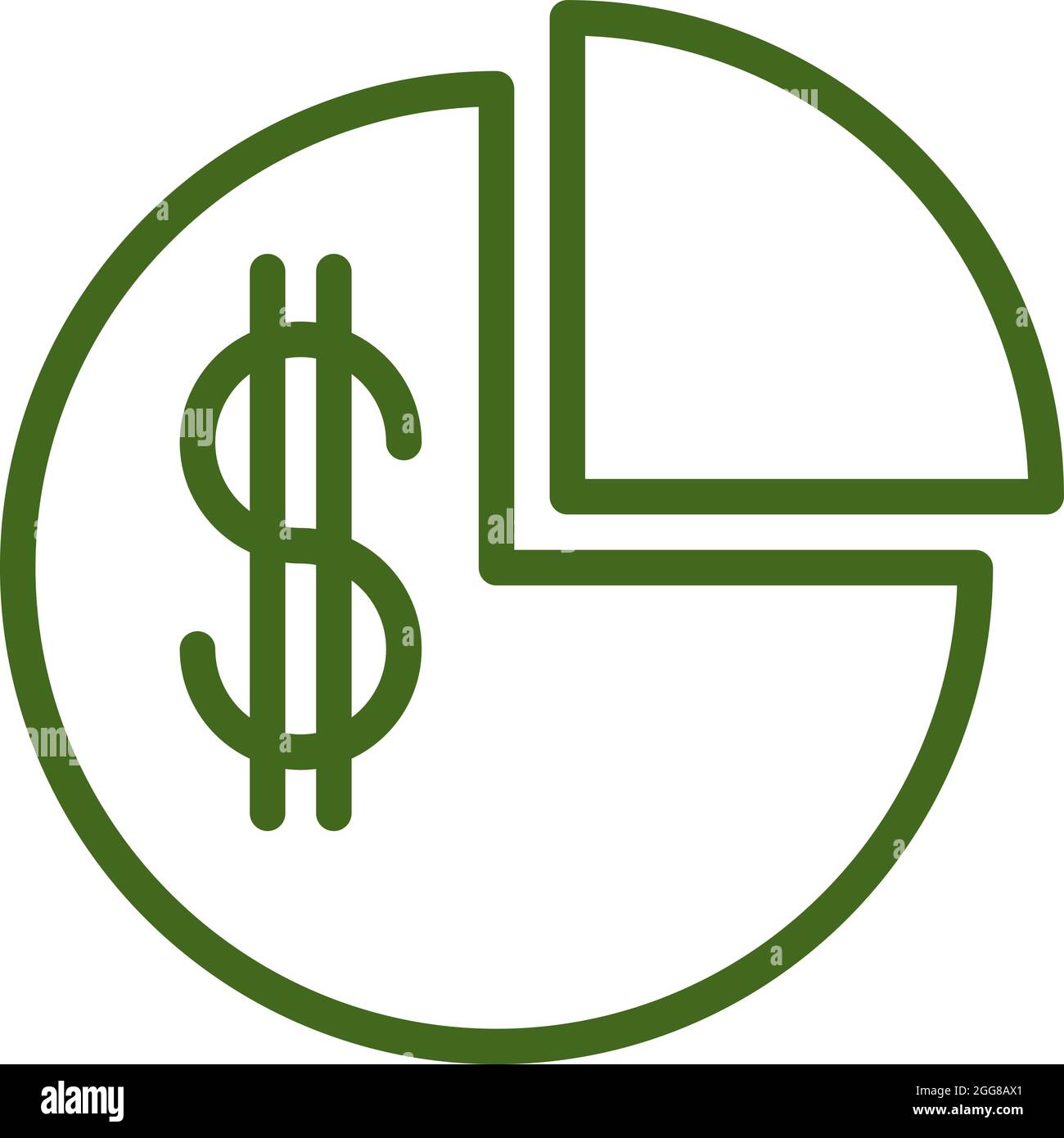 Money value graph, illustration, vector on a white background Stock ...