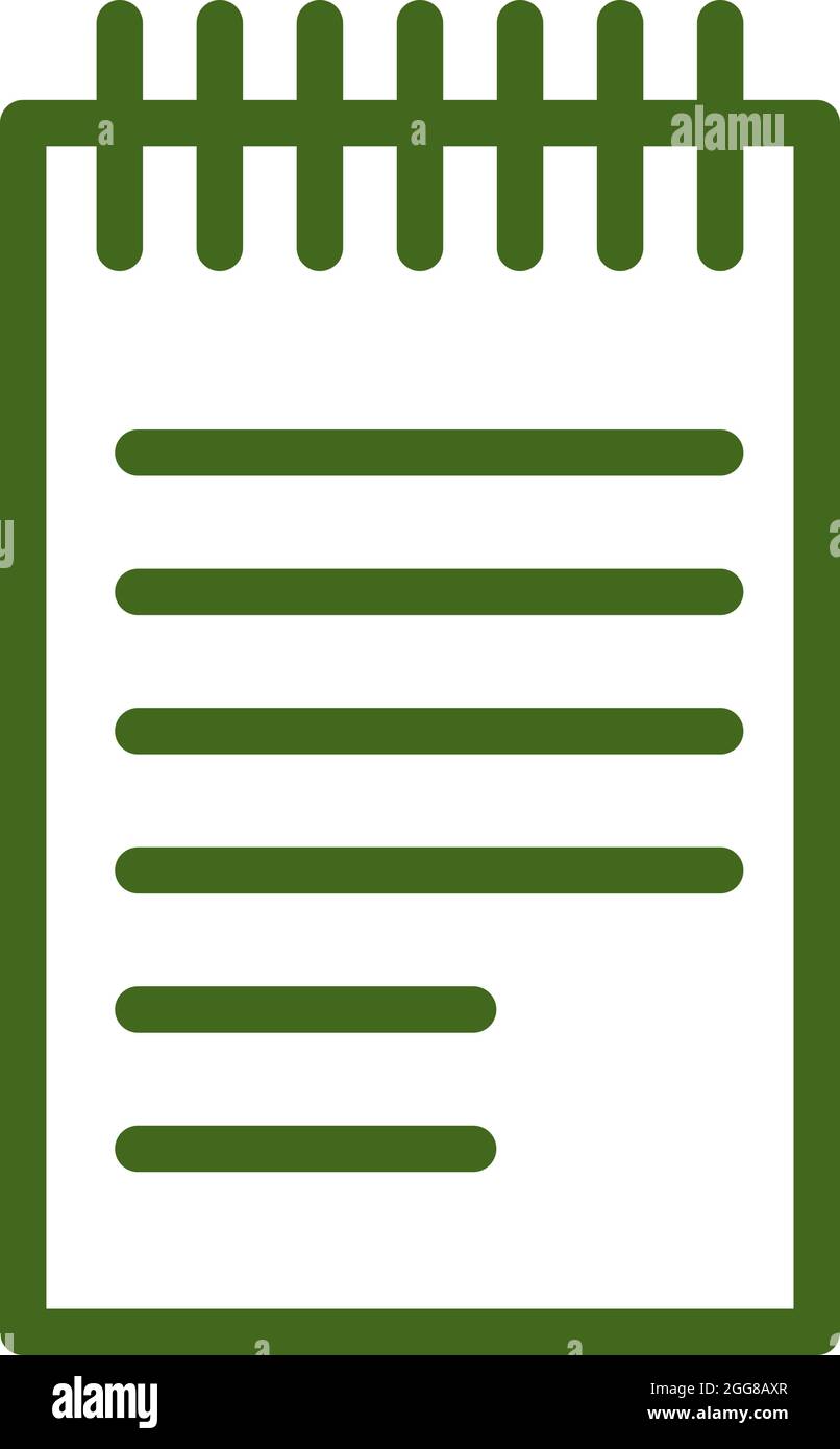 Green notes, illustration, vector on a white background Stock Vector ...