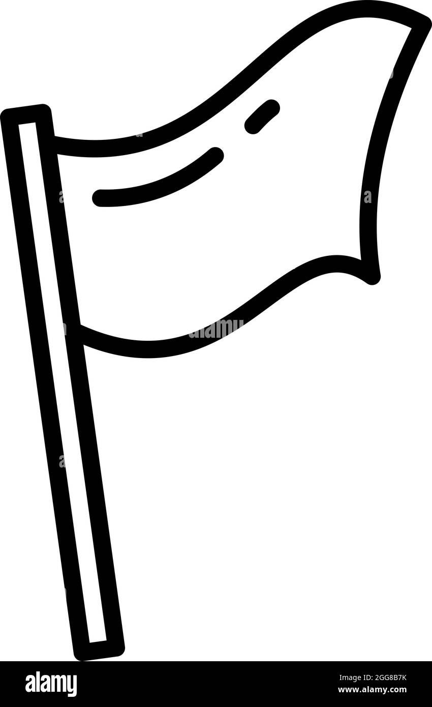 Triband flag, illustration, vector on a white background Stock Vector ...