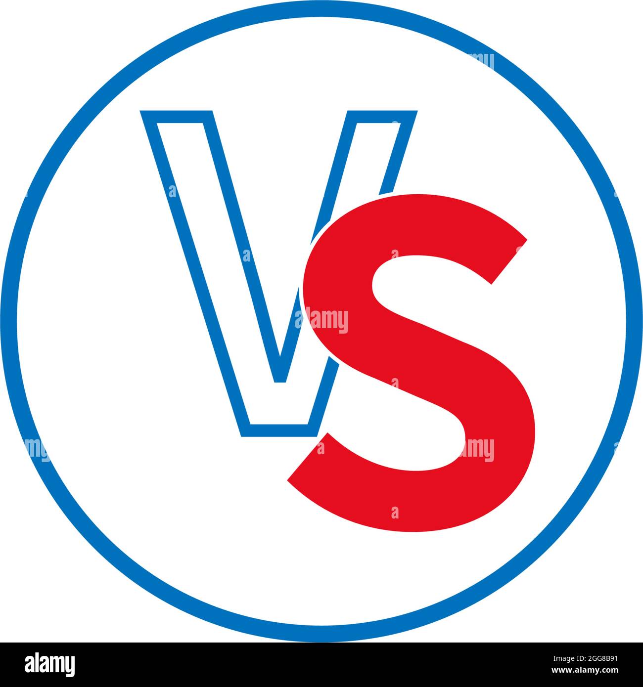 VS icon design template vector illustration Stock Vector Image & Art ...