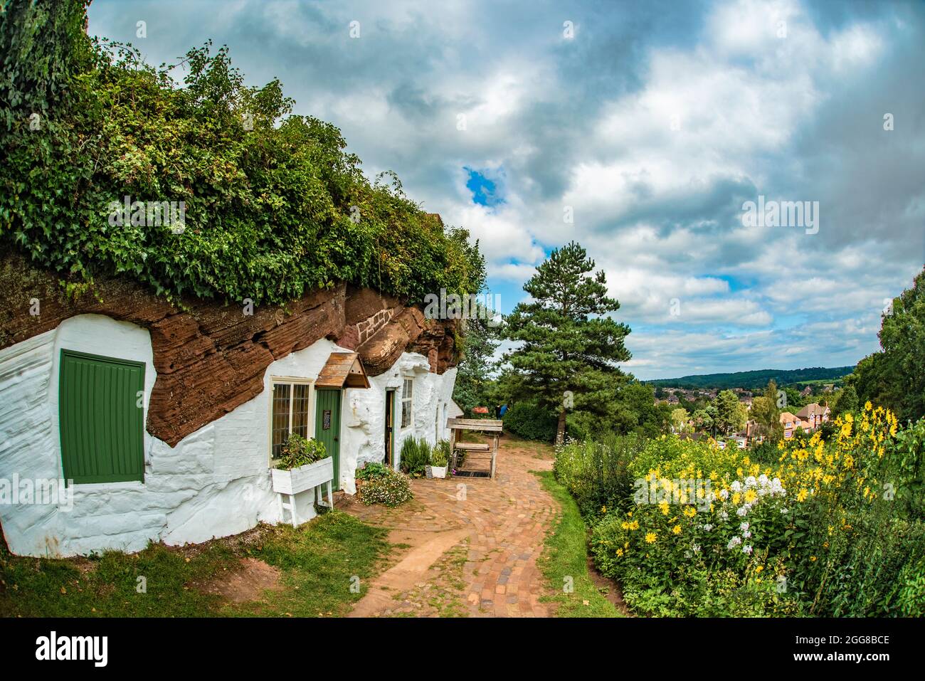 Kinver edge and the rock houses hi-res stock photography and images - Alamy