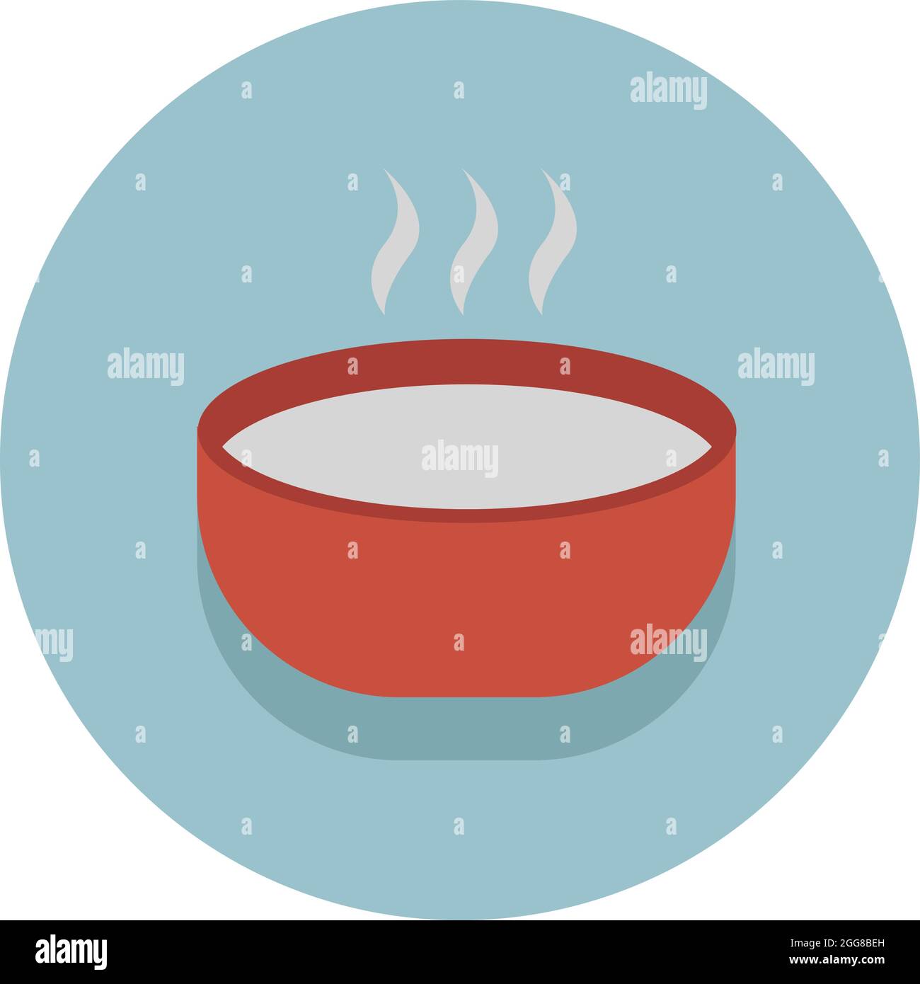 Bowl fresh hot soup Cut Out Stock Images & Pictures - Alamy
