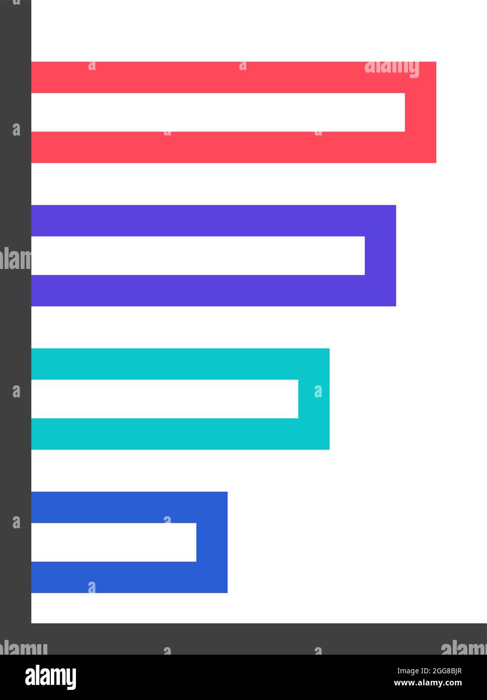 Minimal graph, illustration, vector on a white background Stock Vector ...