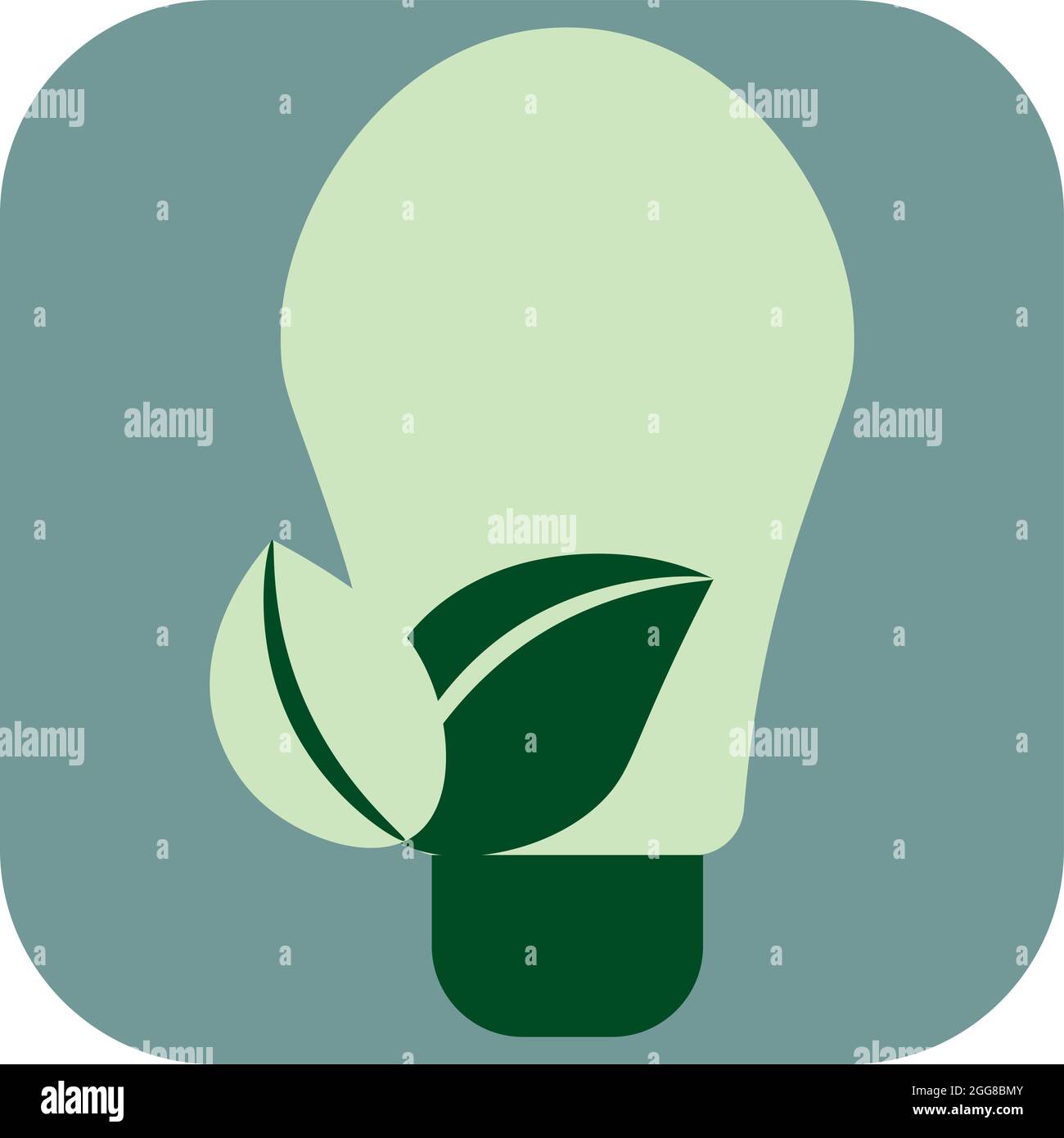 Green bulb Stock Vector Images - Alamy