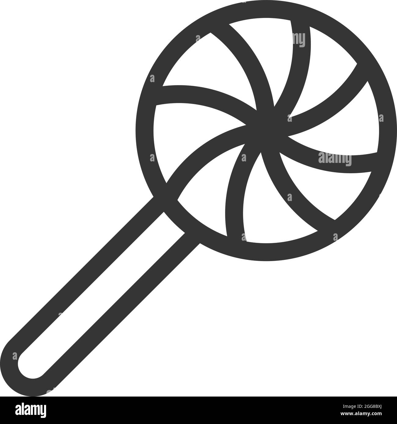 Candy on a black background Stock Vector Images - Alamy