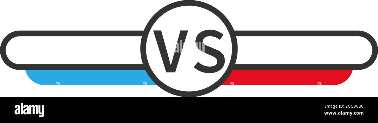VS icon design template vector illustration Stock Vector Image & Art ...