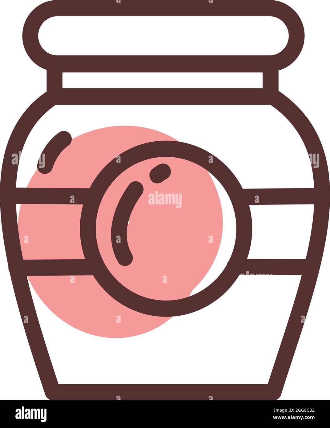 Food glass mayonnaise jar Stock Vector Images - Alamy