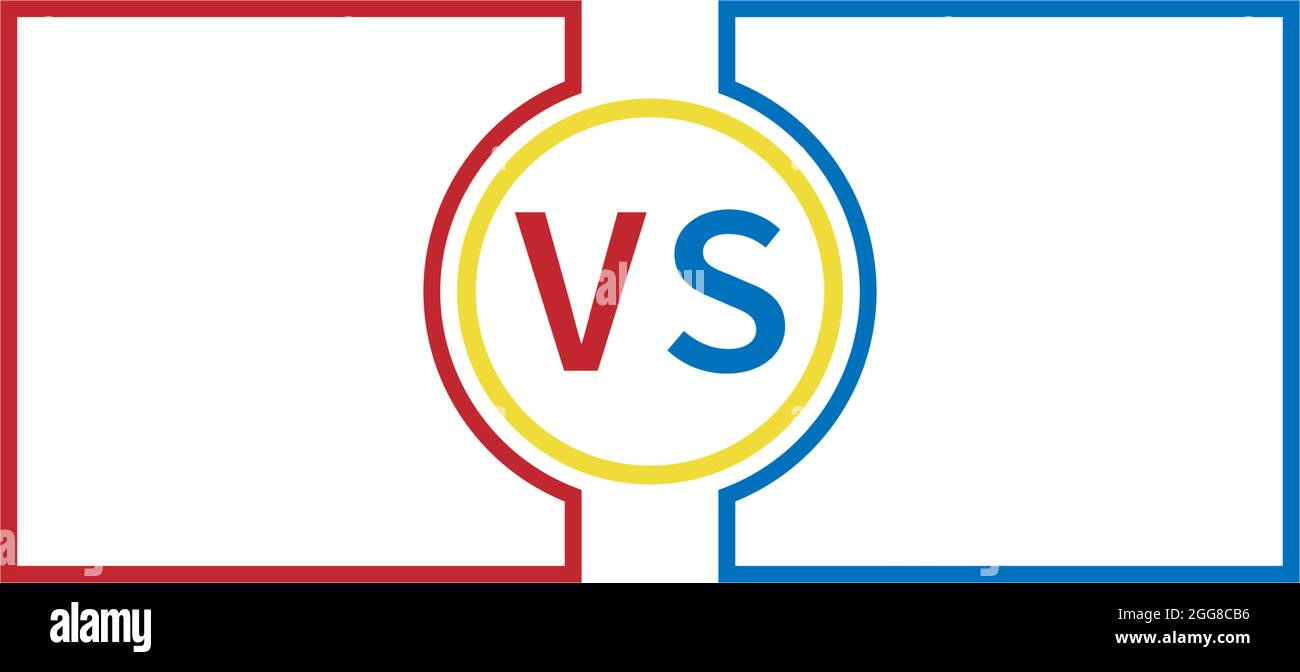 VS icon design template vector illustration Stock Vector Image & Art ...