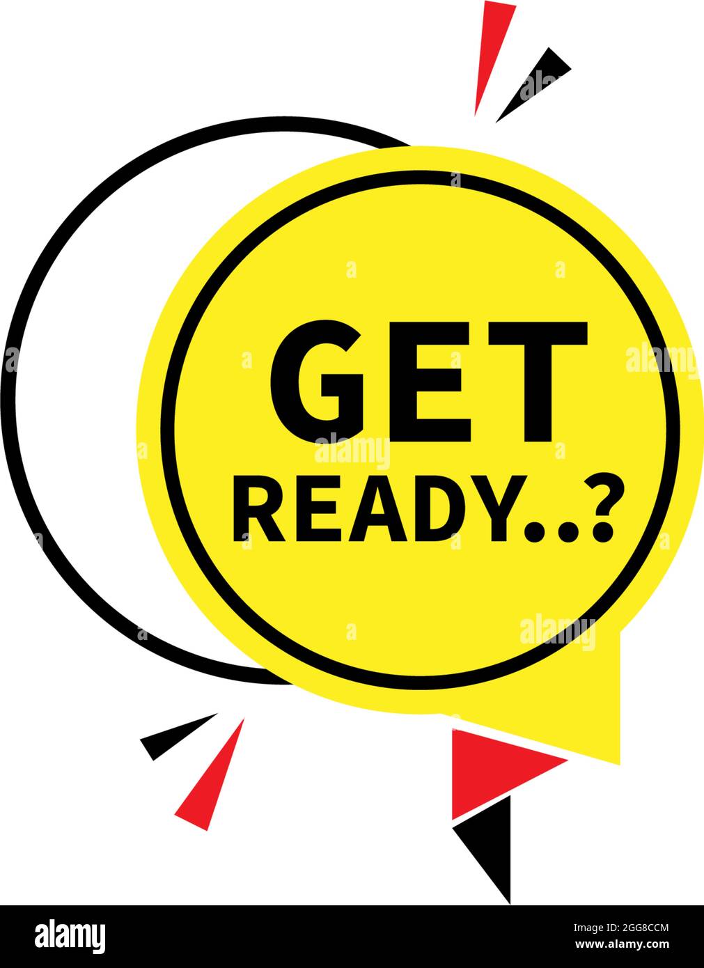 Get ready icon design template vector illustration Stock Vector Image ...