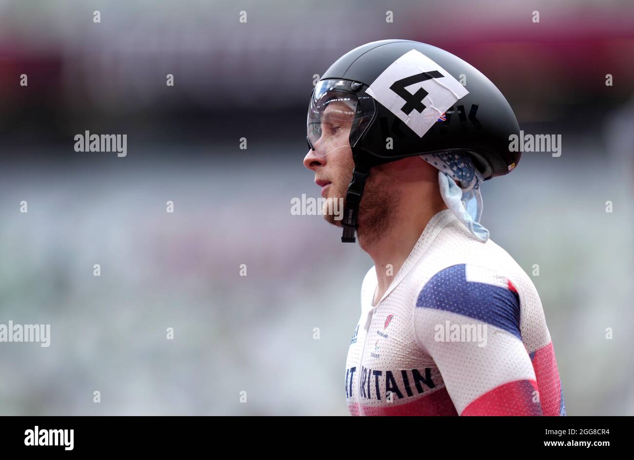 Great Britain's Andrew Small celebrates winning the Men's 100 metres ...