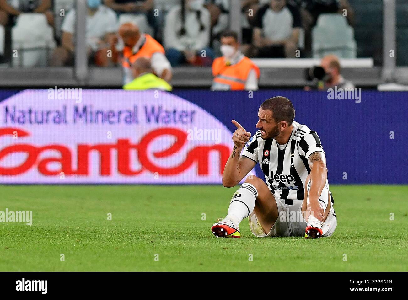 Leonardo Bonucci of Juventus FC during the Serie A 2021/22 football ...