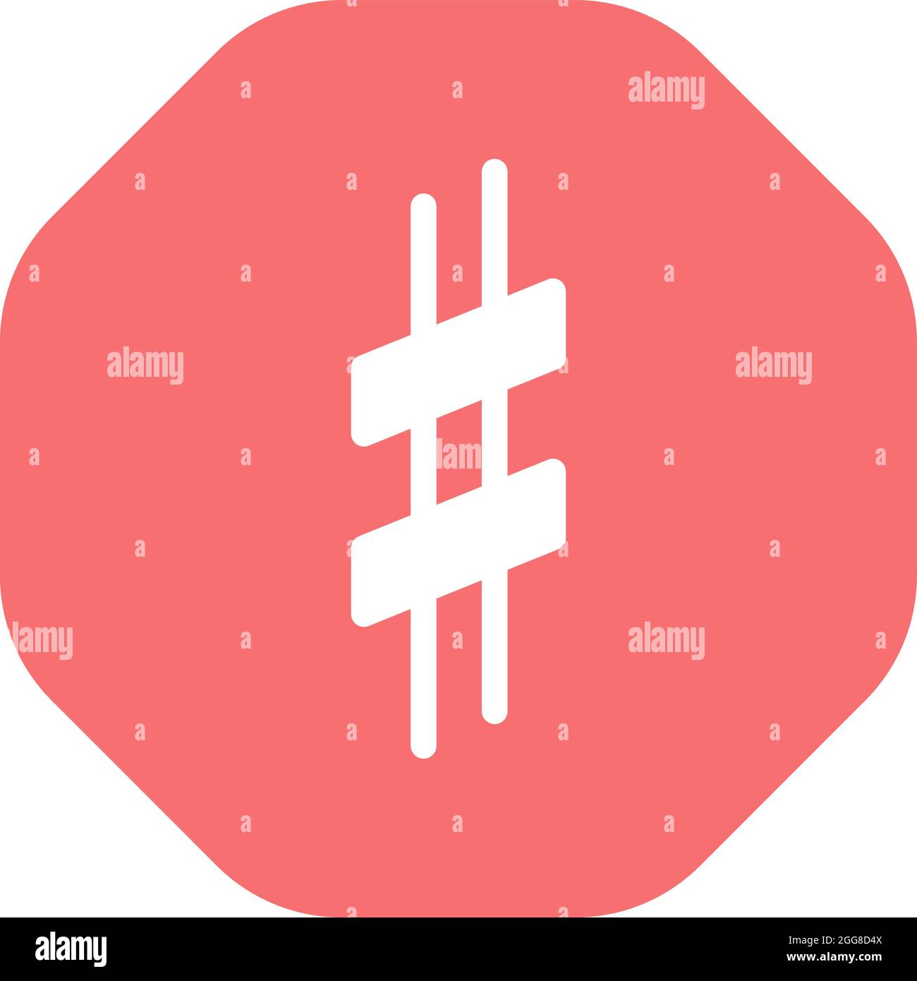 Sharp notes, illustration, vector on a white background Stock Vector ...