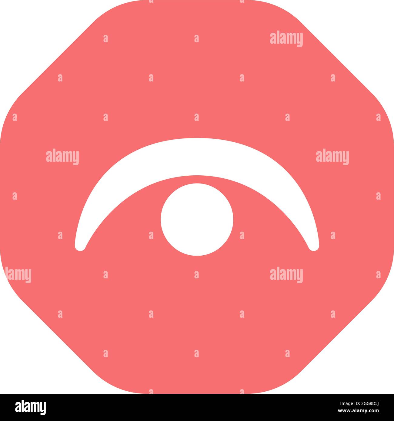 Musical pause, illustration, vector on a white background Stock Vector ...