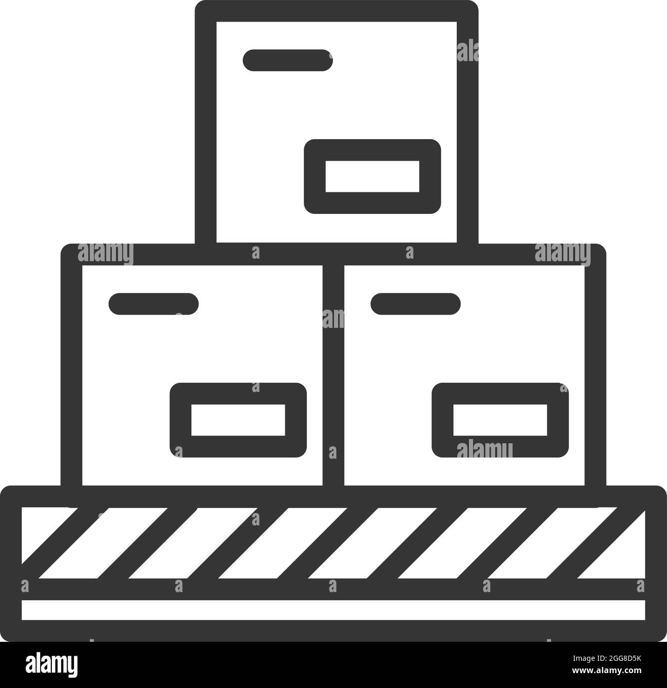 Carton packed Stock Vector Images - Alamy