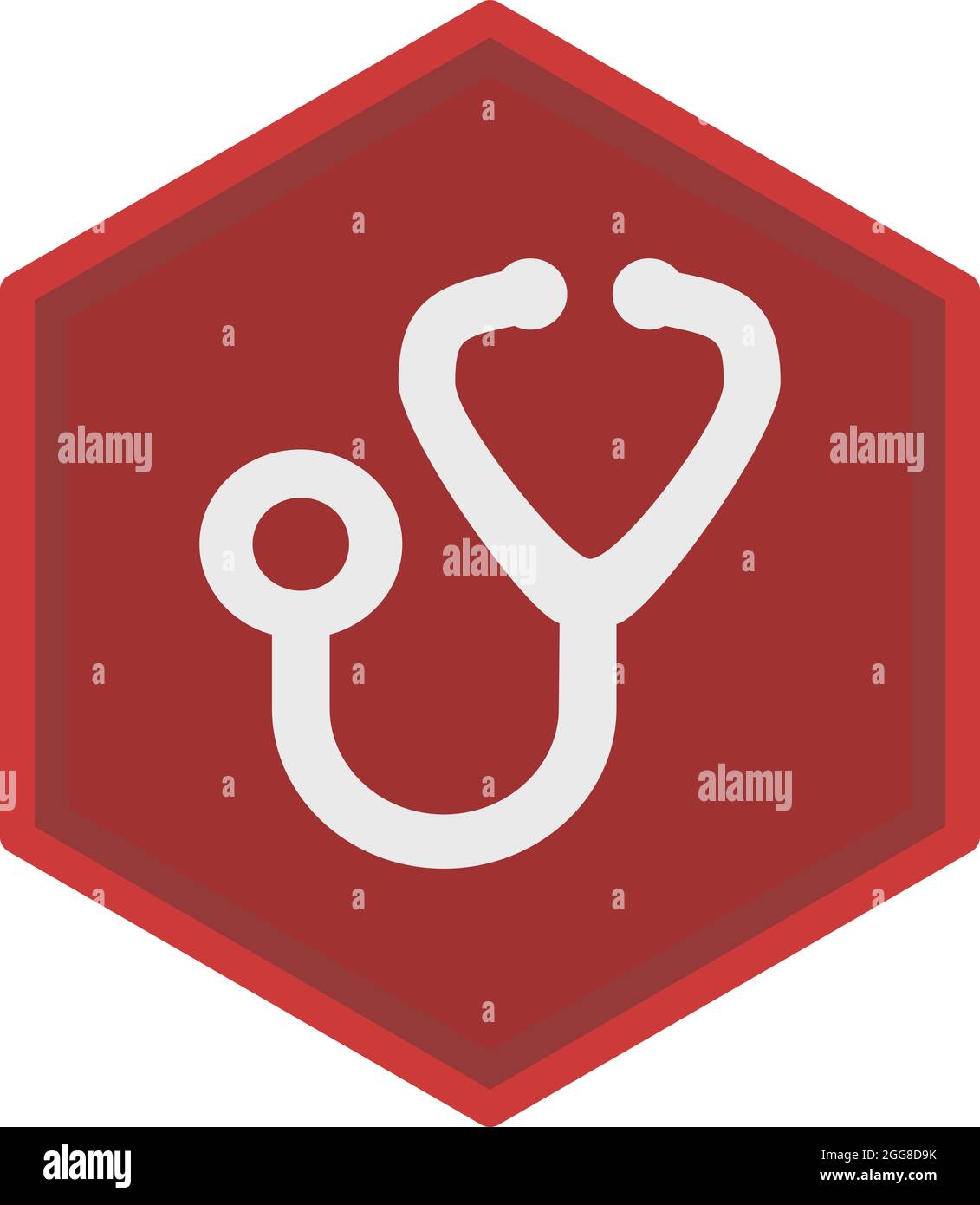 Doctors stethoscope illustration Stock Vector Images - Alamy