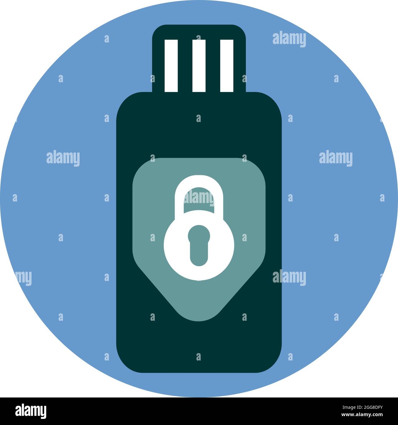 Pc lock Stock Vector Images - Alamy