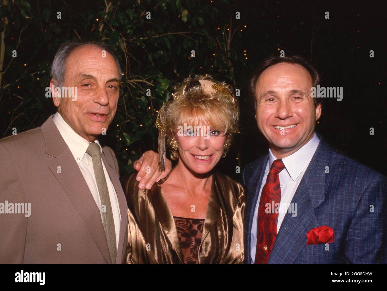 Michael Reagan, Elke Sommer and Joe Hyams Circa 1980's Credit: Ralph ...