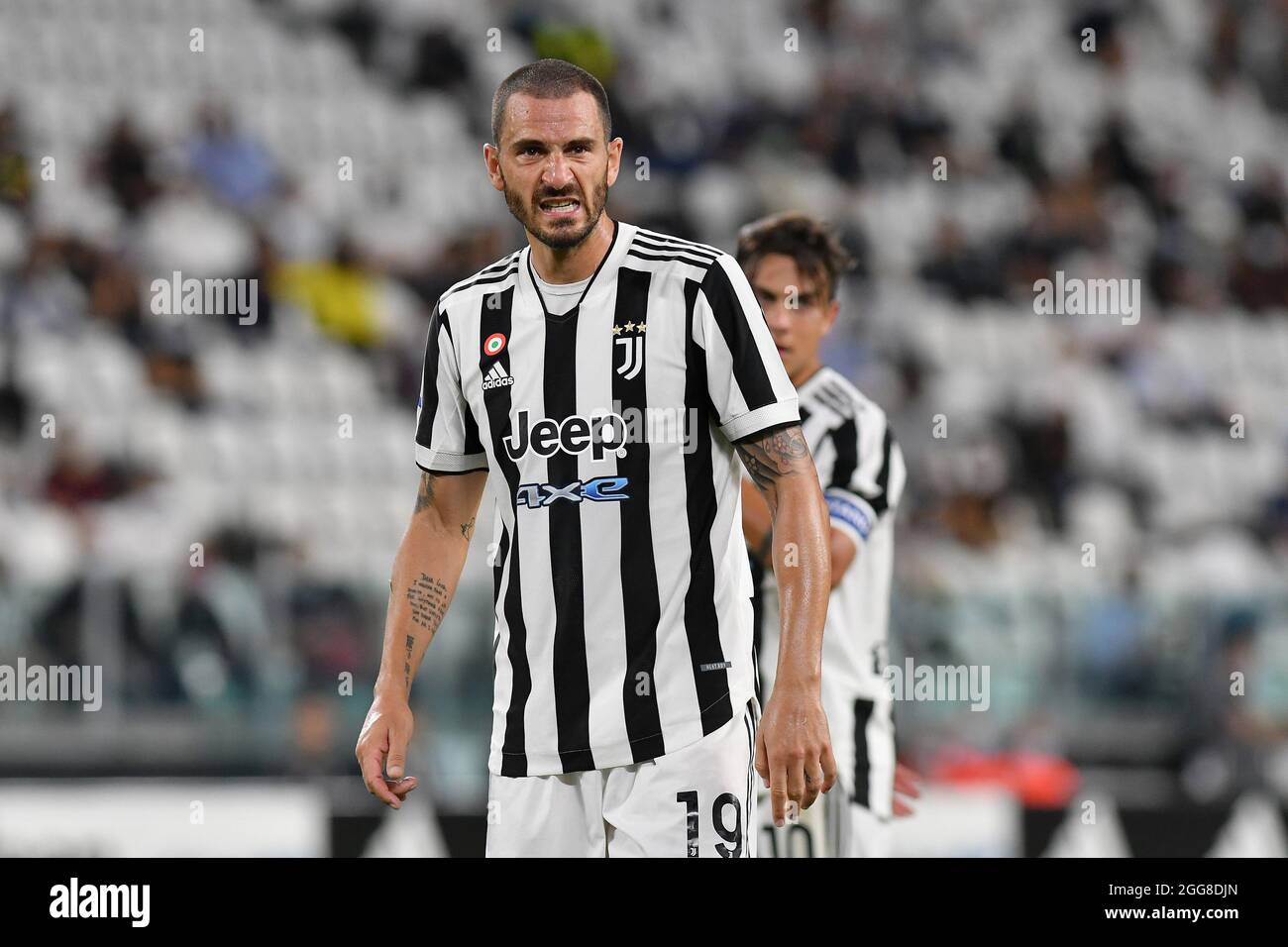 Leonardo Bonucci of Juventus FC during the Serie A 2021/22 football ...