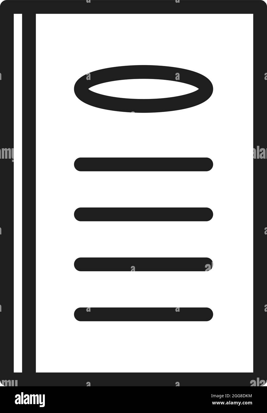 Lunch on restaurant menu Cut Out Stock Images & Pictures - Alamy