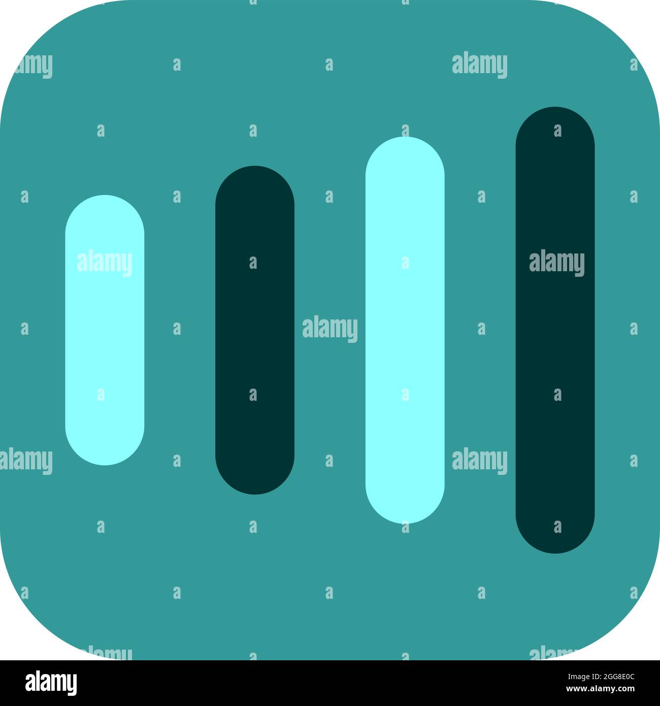 Internet signal, illustration, vector on a white background Stock ...