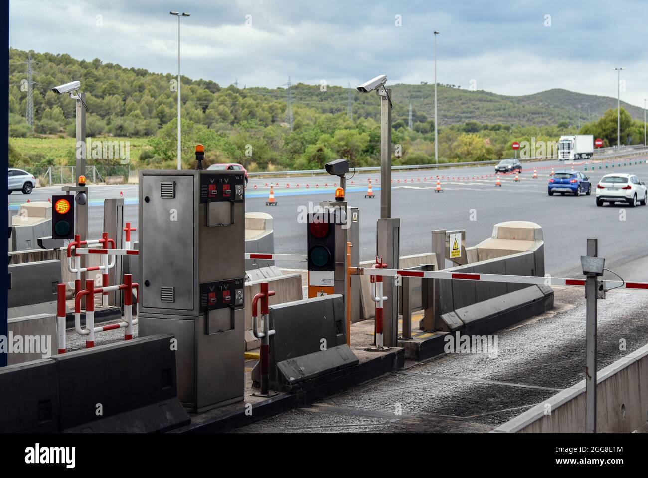 Motorway tolls france hi-res stock photography and images - Alamy