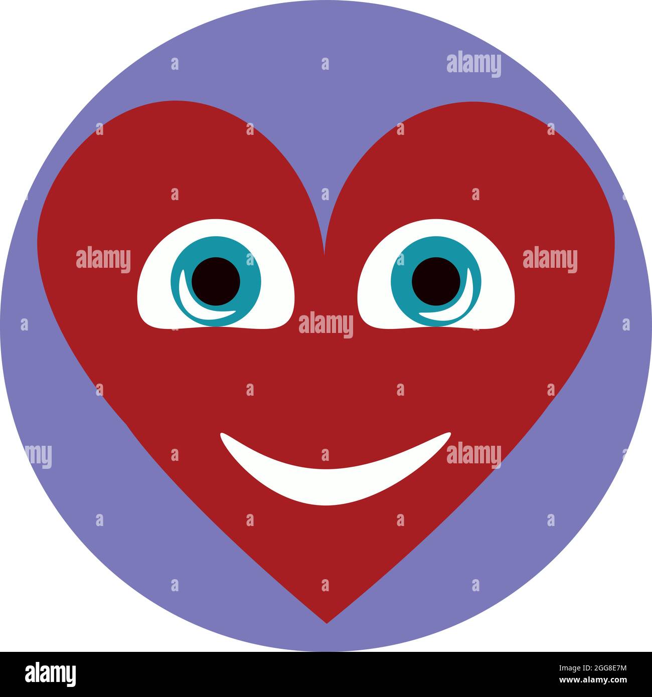 Shape of a smiley Stock Vector Images - Alamy