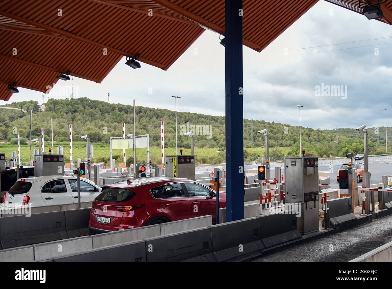 Motorway tolls france hi-res stock photography and images - Alamy