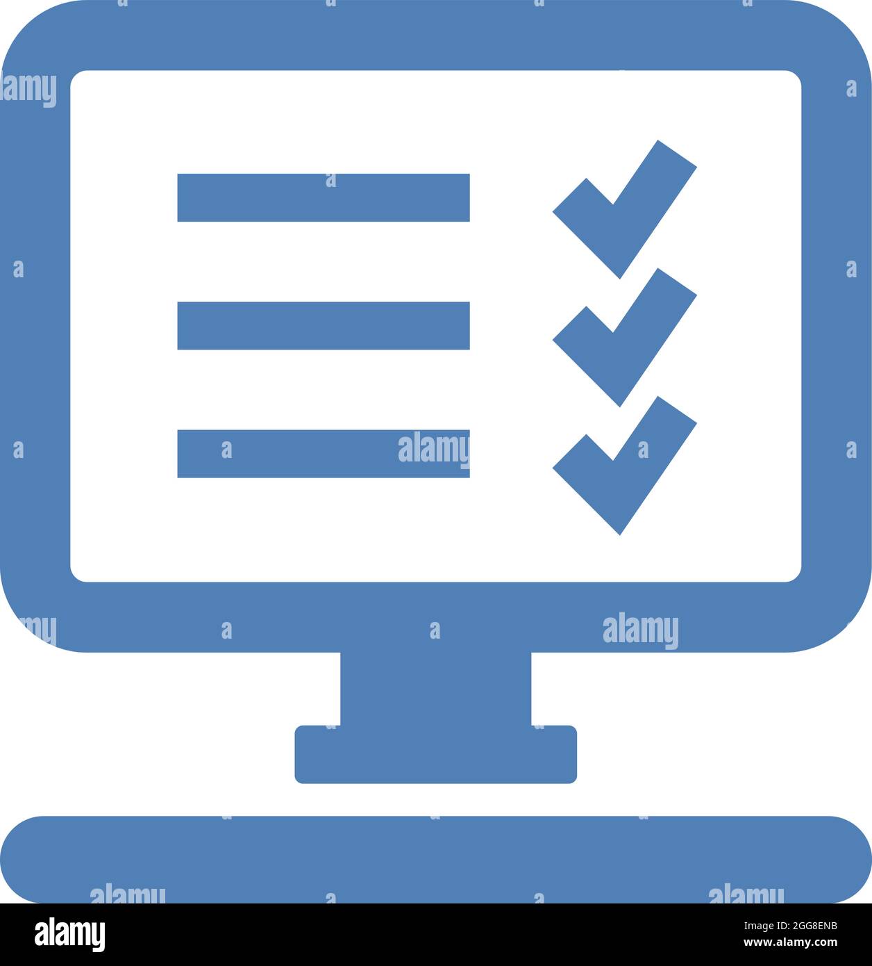 Order list, illustration, vector on a white background Stock Vector ...