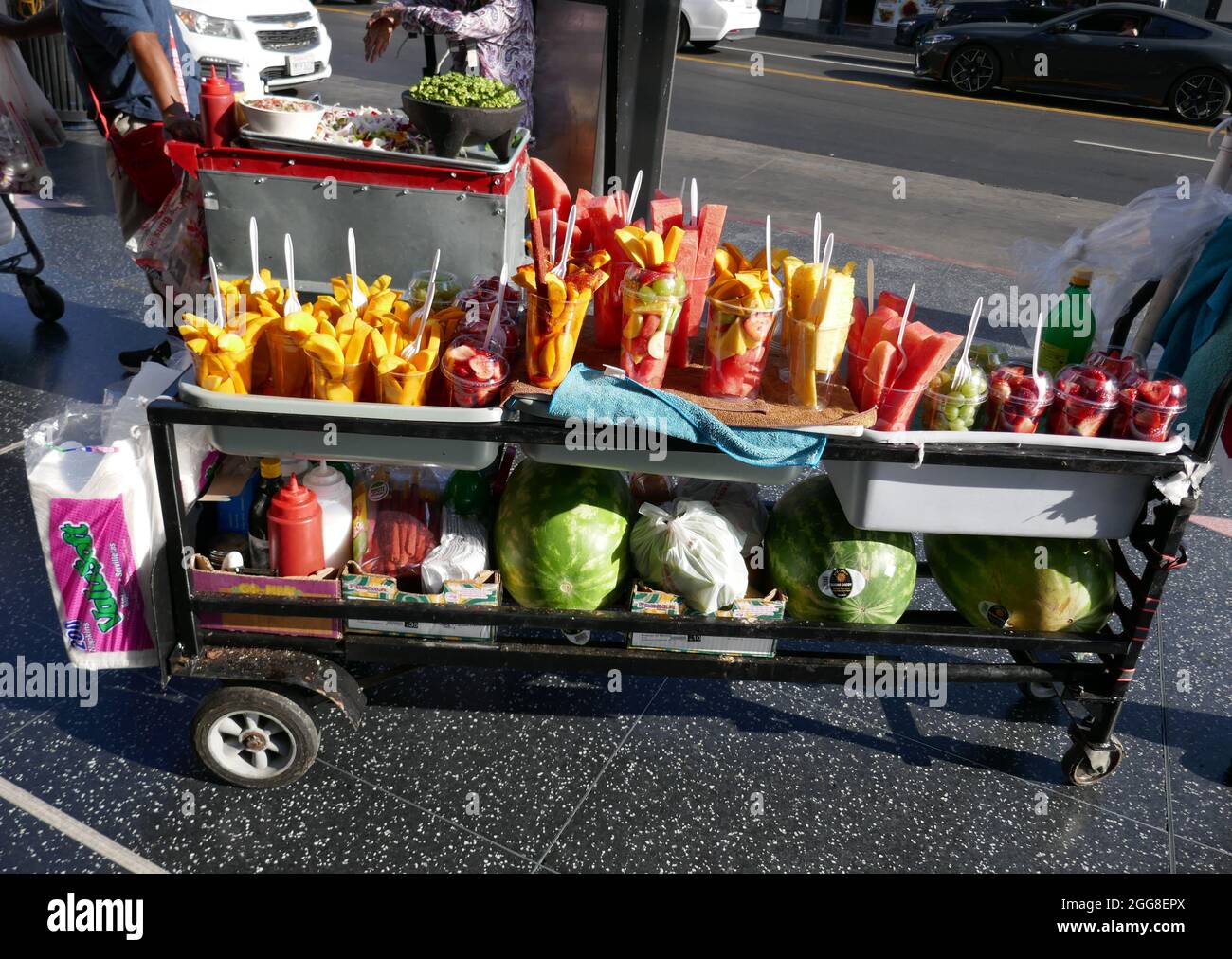 Mexican Fruit Cart