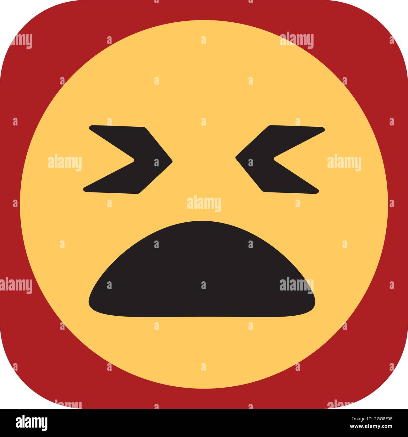 Vector illustration exhausted cartoon Cut Out Stock Images & Pictures ...