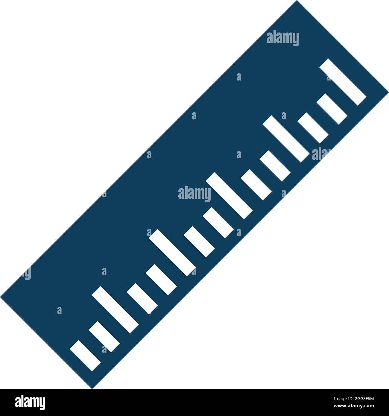 Modern ruler Cut Out Stock Images & Pictures - Alamy