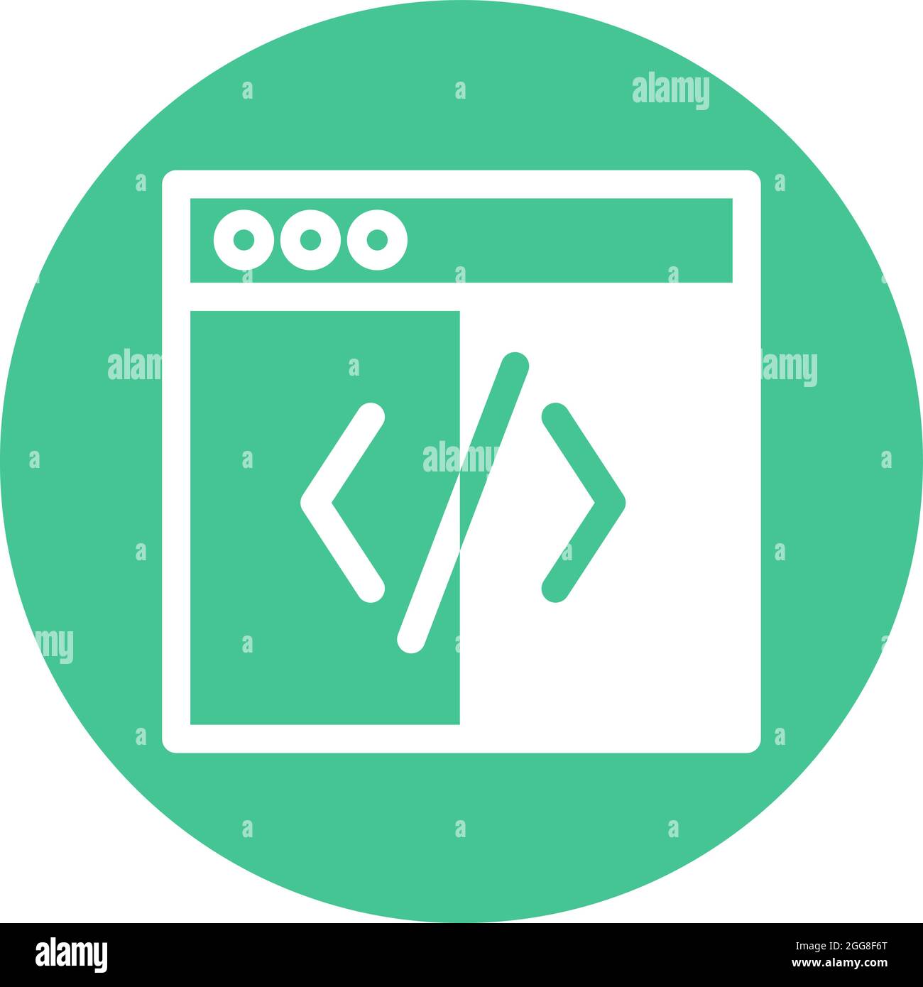 Web pages, illustration, vector on a white background Stock Vector ...
