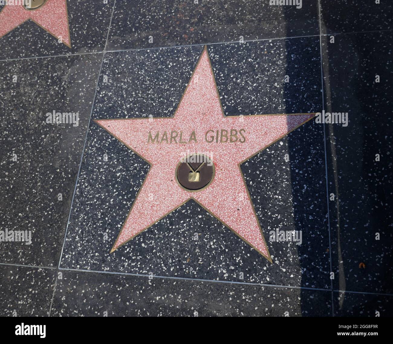 Marla gibbs hollywood walk of fame hi-res stock photography and images ...