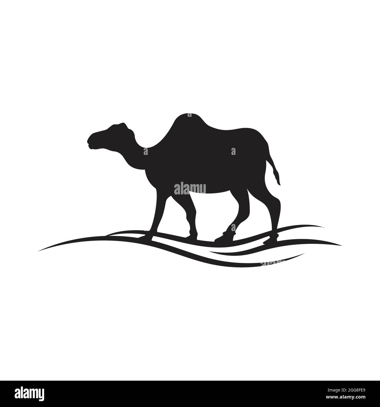 Camel Icon Vector illustration design Stock Photo - Alamy