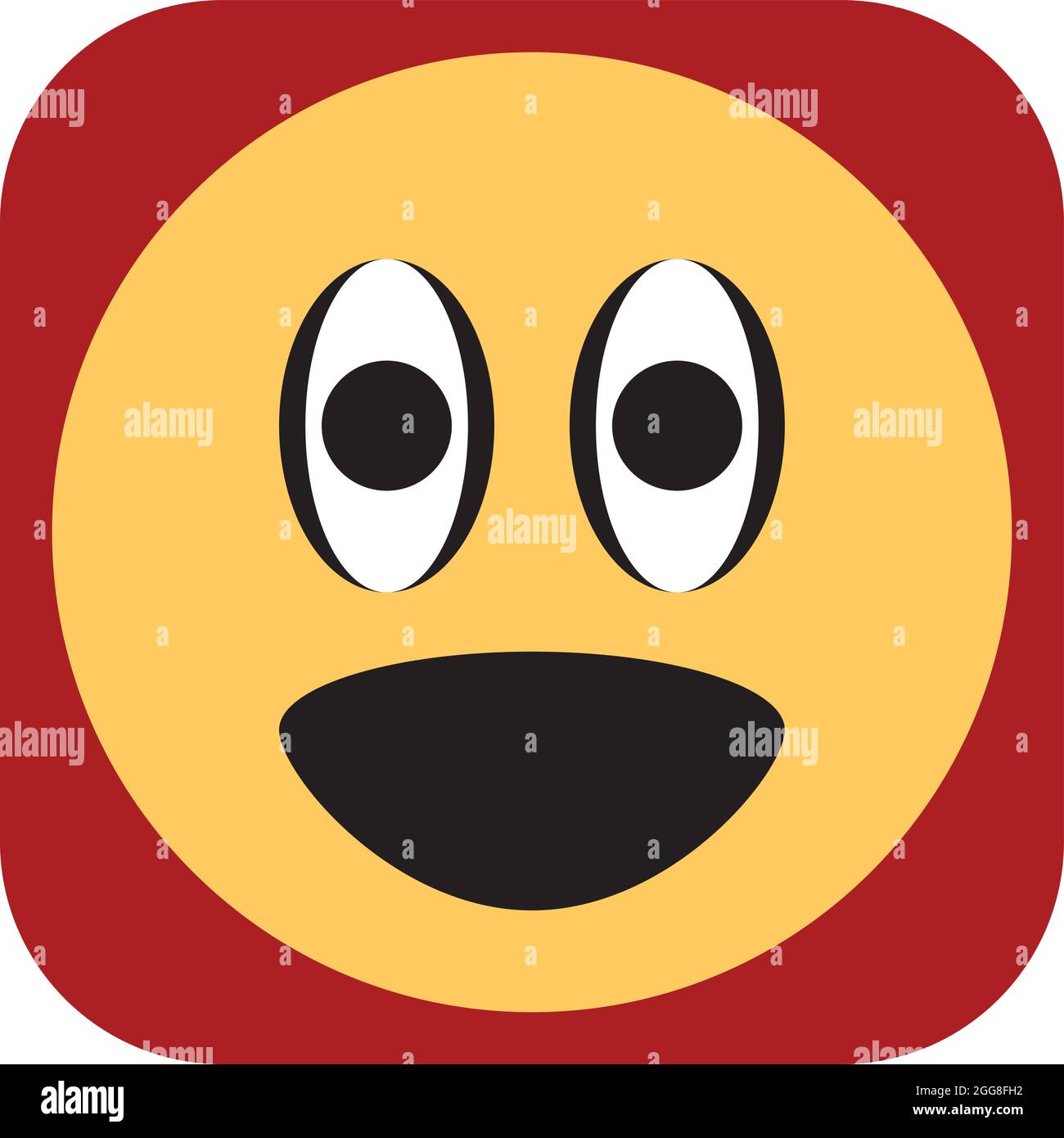Happy shocked face Cut Out Stock Images & Pictures - Alamy